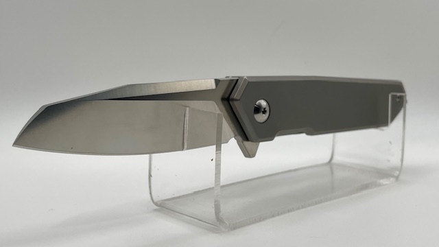 Raptor Titanium Folding Knife with D2 Blade – 1790 Knife